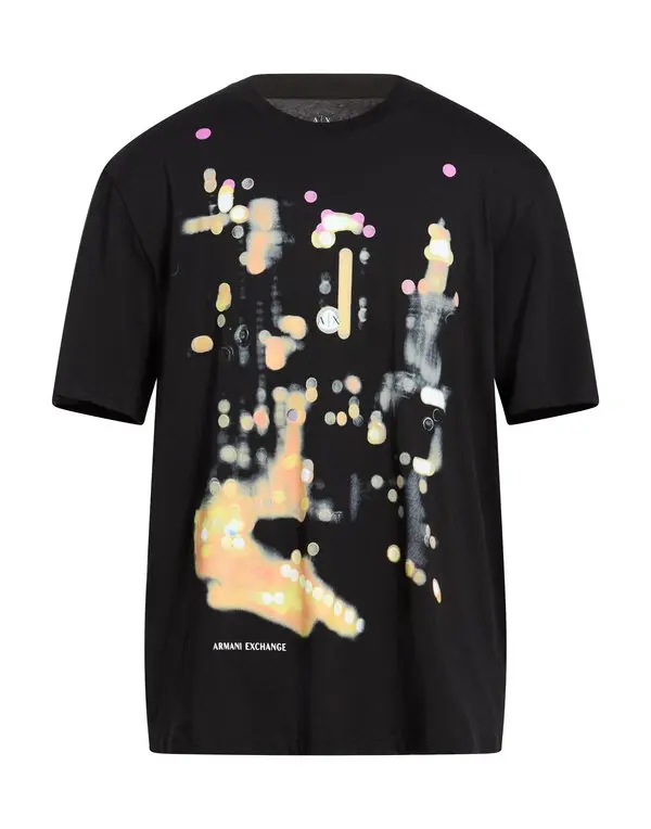 Armani Exchange T-shirt Size Cotton - Black