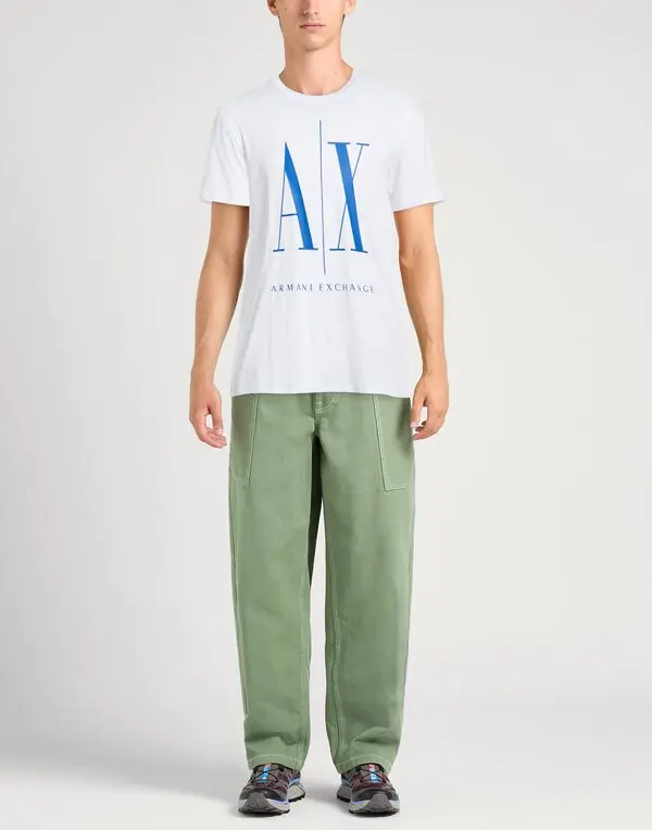 Armani Exchange T-shirt Size Cotton - White