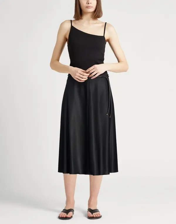 Agnona Midi Skirt In Wool And Elastane