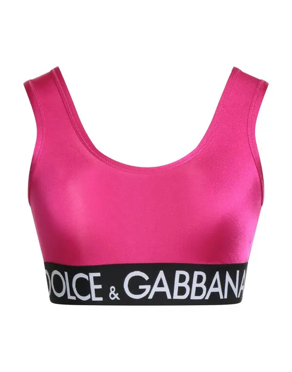 Dolce & Gabbana Top Size Polyamide, Elastane
