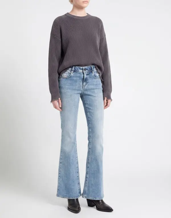 DIESEL® Flared Cotton-elastane Jeans - Blue