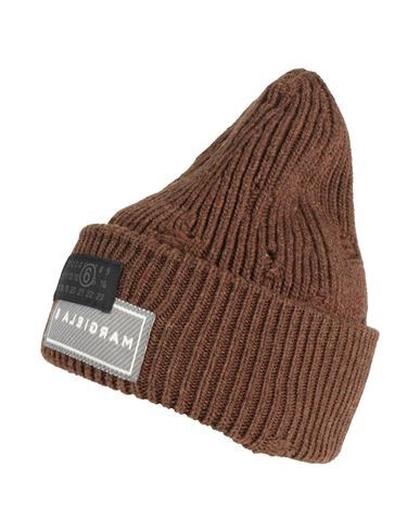 MAISON MARGIELA Wool And Polyamide Beanie - Brown
