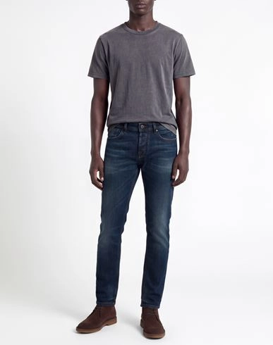 B-USED Tapered Cotton Jeans With Elastane