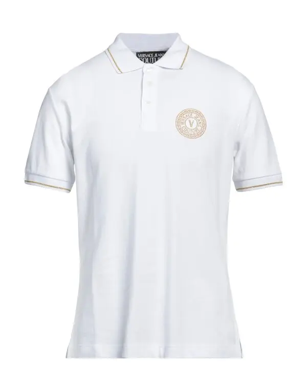 Versace Polo Shirt Size Cotton, Polyamide, Elastane