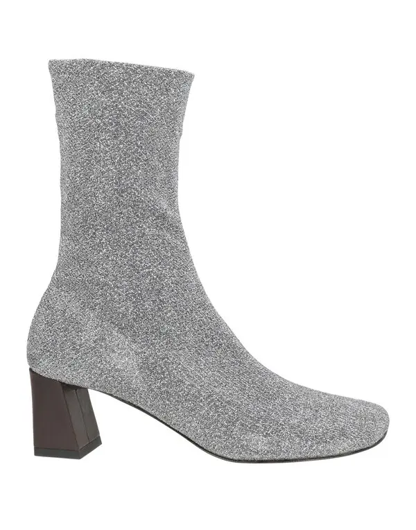 ALYSI Sock Ankle Boots With Geometric Heel