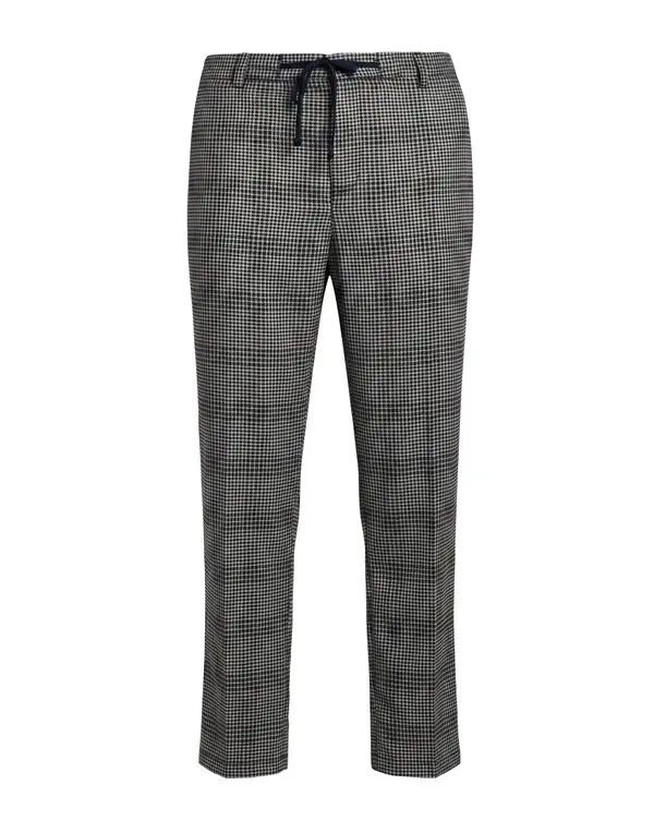 LIU •JO MAN Pants Charcoal Size Polyester, Rayon, Elastane