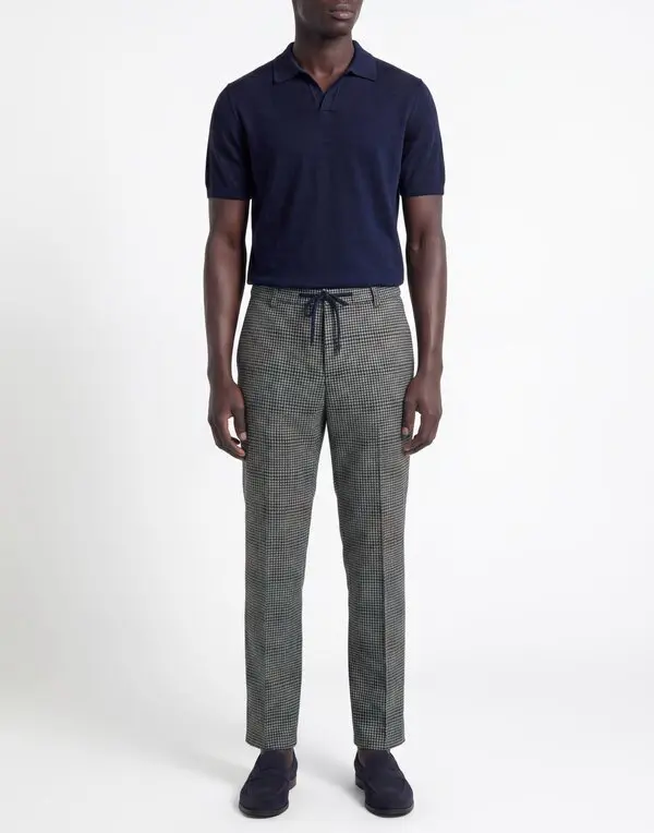 LIU •JO MAN Pants Charcoal Size Polyester, Rayon, Elastane