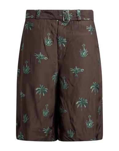 JIL SANDER Tropical Embroidered Bermuda Shorts