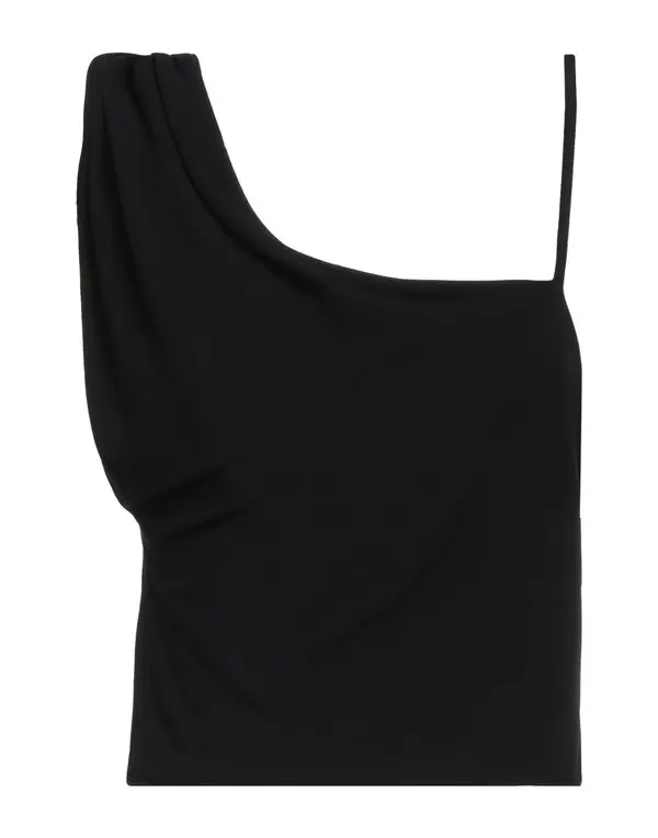 Pinko Crepe One Shoulder Top
