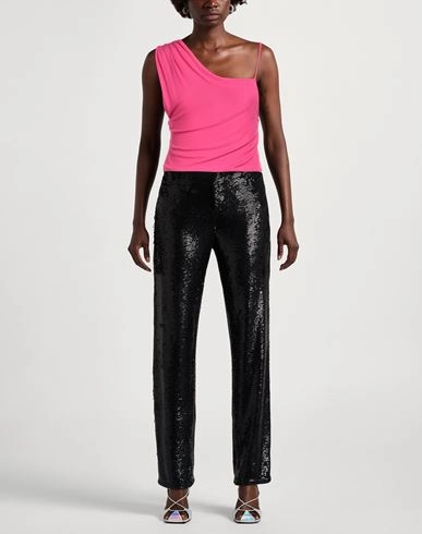 Pinko Asymmetrical Draped Top - Fuchsia