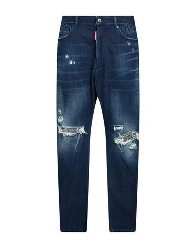 Dsquared2 Jeans Size Cotton, Elastane, Calfskin