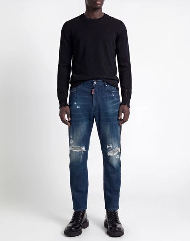 Dsquared2 Jeans Size Cotton, Elastane, Calfskin