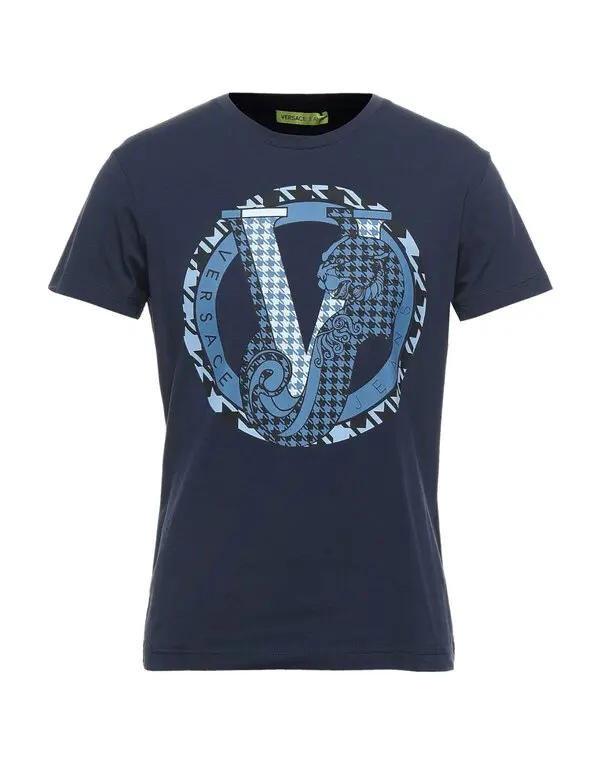 Versace T-shirt Midnight Size Cotton, Elastane