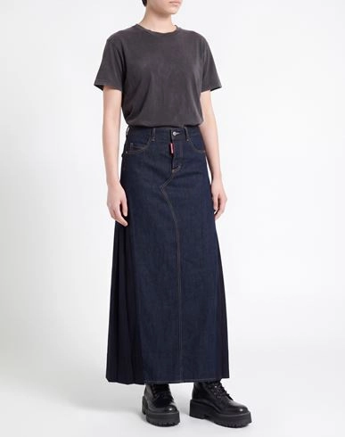 Dsquared2 Maxi Skirt In Virgin Wool And Cotton