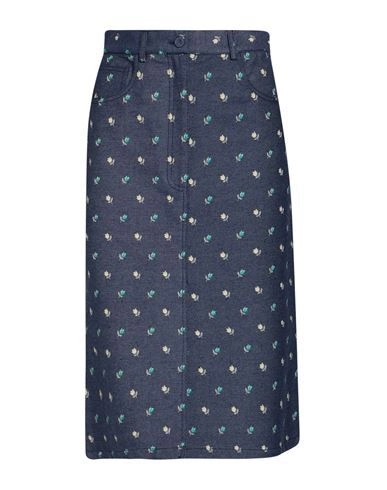 Paul & Joe Cotton-blend Jacquard Midi Skirt - Blue