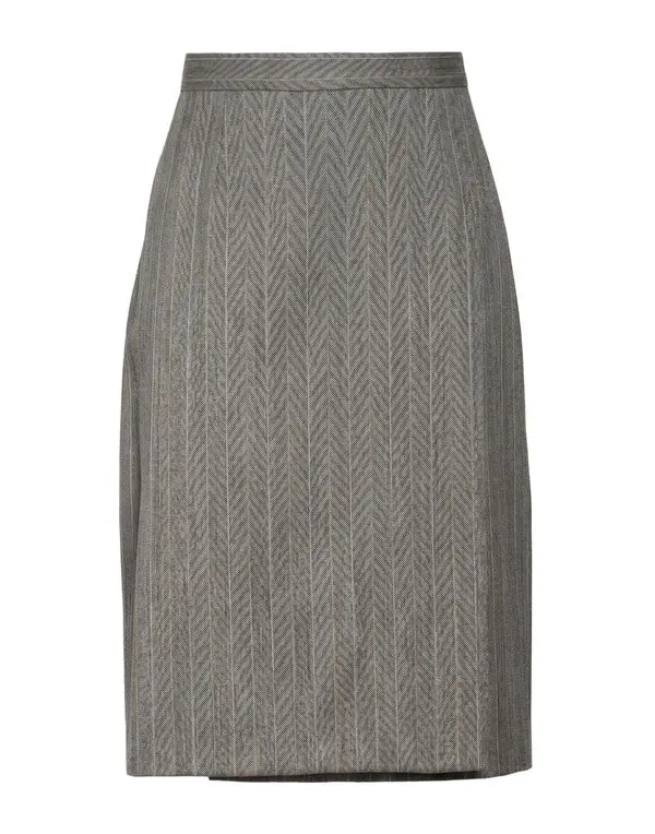 Paul & Joe Virgin Wool And Silk Midi Skirt