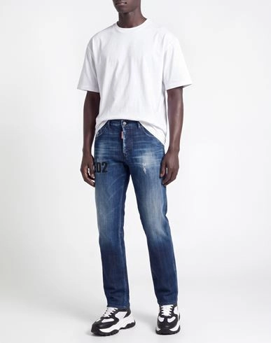 Dsquared2 Cotton Elastane Straight-leg Jeans