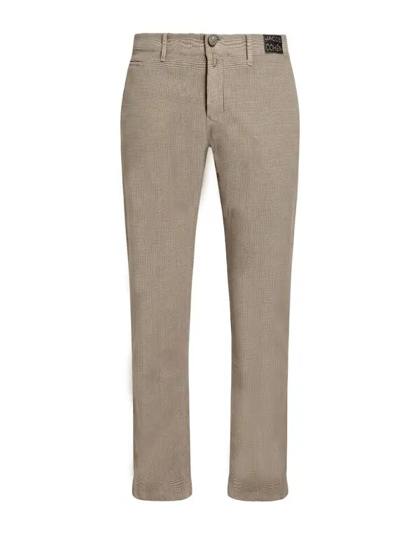 JACOB COHЁN Houndstooth Cotton Elastane Pants