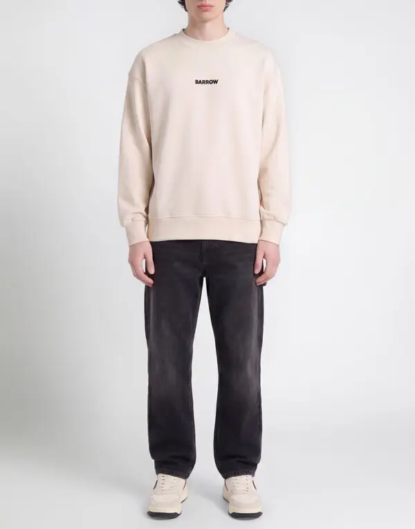BARROW Sweatshirt Cream Size Cotton - White