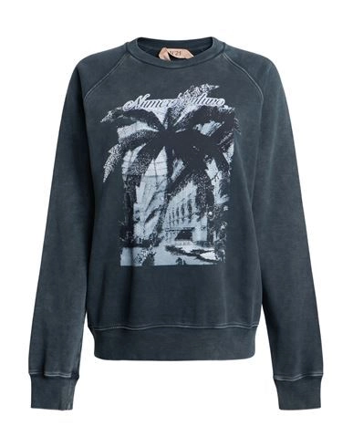 N°21 Cotton French Terry Sweatshirt With Print