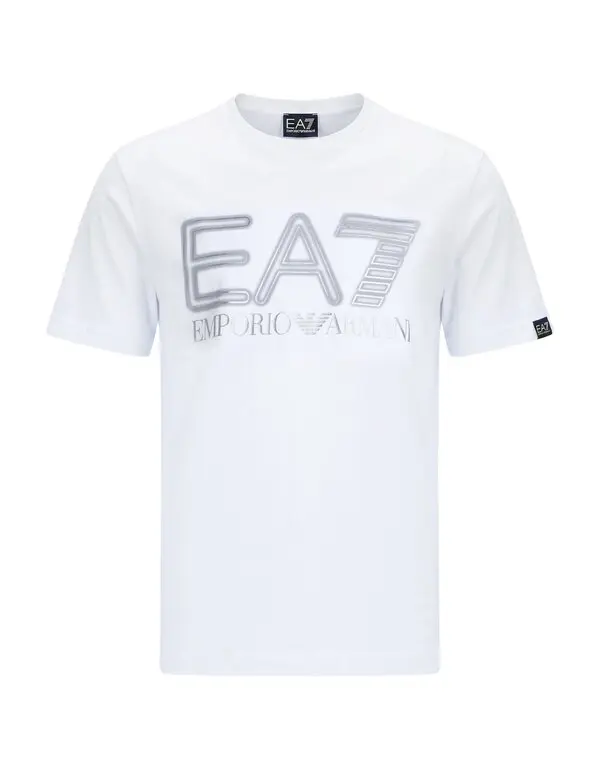 EA7 T-shirt Size Cotton, Elastane