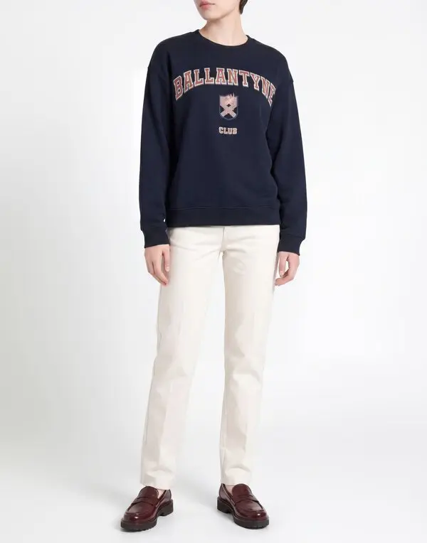 BALLANTYNE Fleece Sweatshirt - Blue
