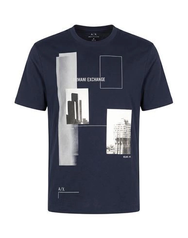 Armani Exchange T-shirt Size Cotton - Blue