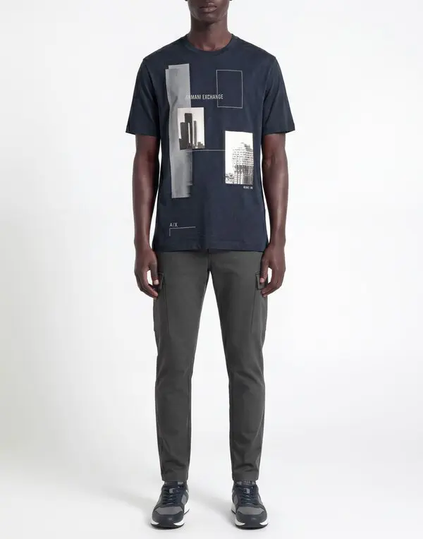 Armani Exchange T-shirt Size Cotton - Blue