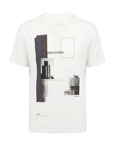 Armani Exchange T-shirt Size Cotton - White