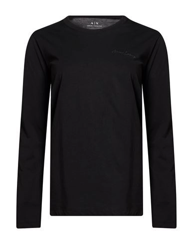 Armani Exchange Cotton Bodycon Mini Dress - Black