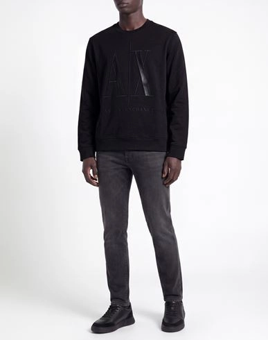 Armani Exchange Embroidered Crewneck Sweatshirt