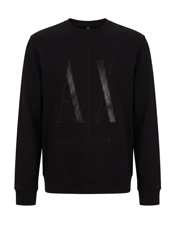 Armani Exchange Embroidered Crewneck Sweatshirt