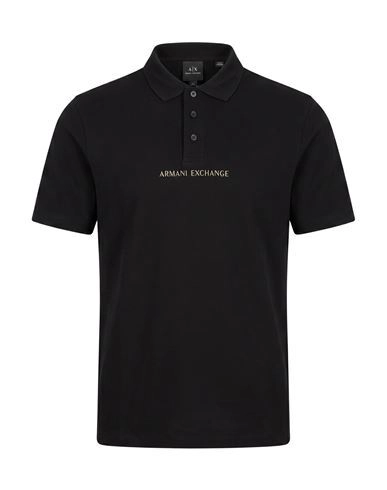 Armani Exchange Polo Shirt Size Cotton, Elastane