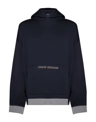 Armani Exchange Two-tone Hooded Sweatshirt