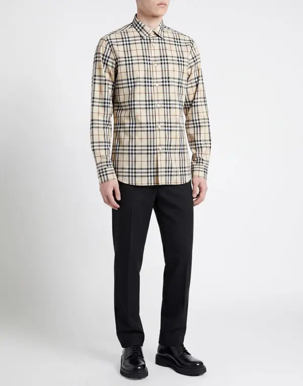 Burberry Shirt Size Cotton, Elastane