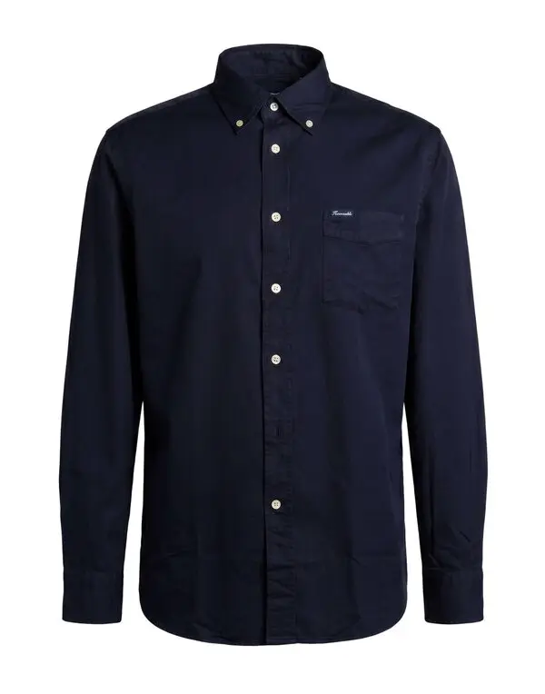 Façonnable Shirt Midnight Size Cotton