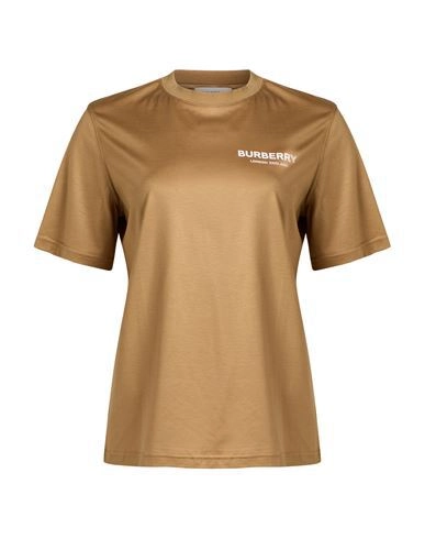 Burberry Cotton & Lyocell T-shirt - Sand