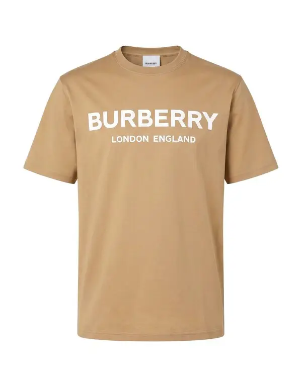 Burberry T-shirt Mustard Size Cotton