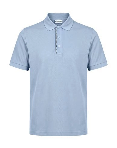Burberry Polo Shirt Size Cotton - Light Blue