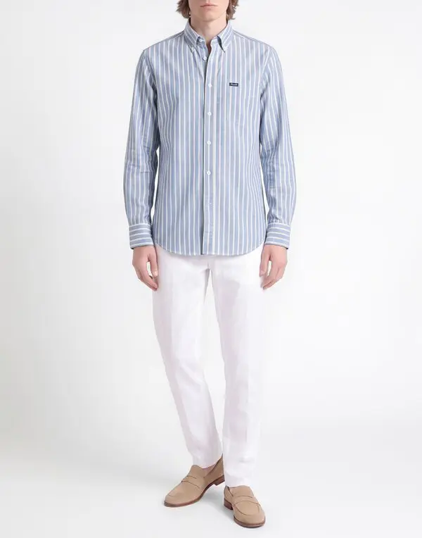 Façonnable Shirt Slate Size Cotton