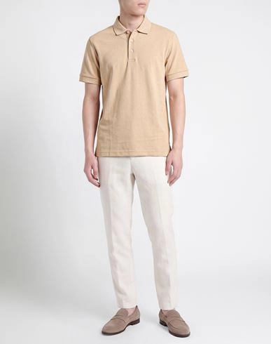 Burberry Polo Shirt Sand Size Cotton