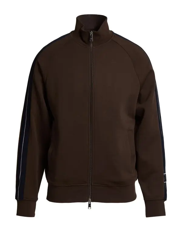 Armani Exchange Cotton Blend Sweatshirt - Brown