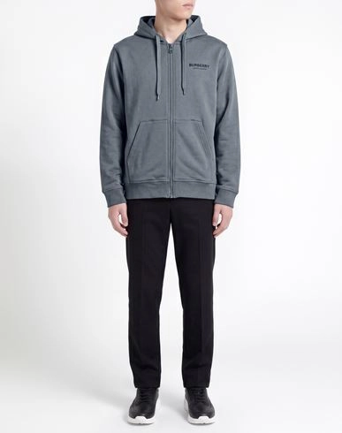 Burberry Slate Cotton Terry Hoodie