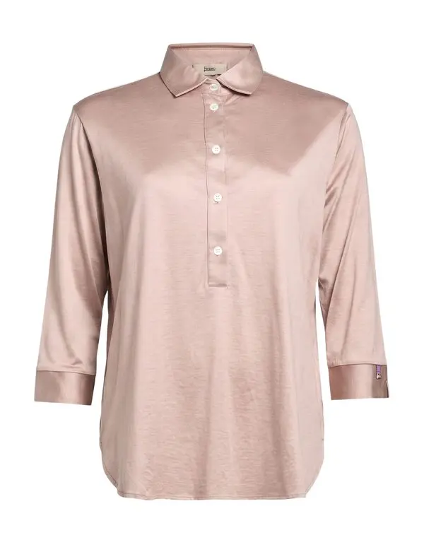 Herno Silk, Cotton, And Viscose Blend Top