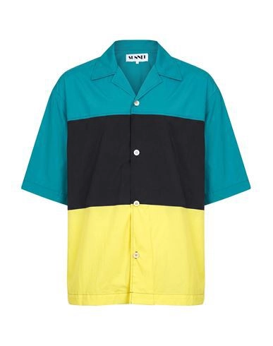 Sunnei Shirt Turquoise Size Polyamide, Elastane