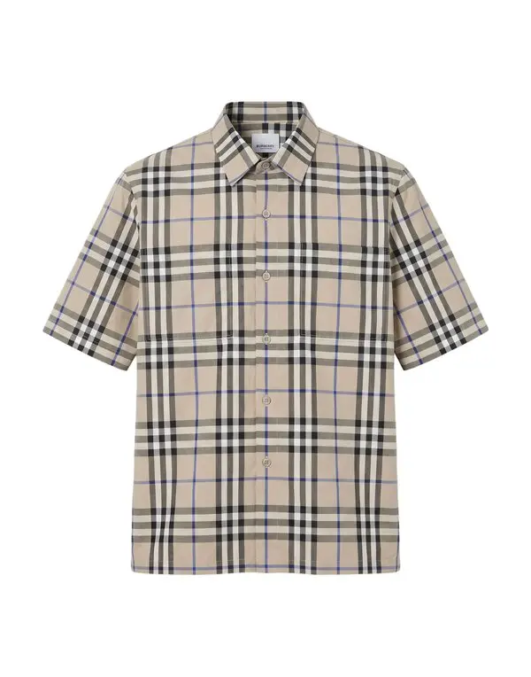 Burberry Shirt Light Size Cotton