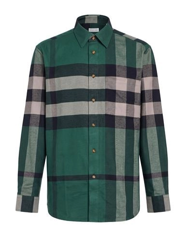 Burberry Shirt Dark Size Cotton