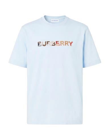 Burberry T-shirt Sky Size Cotton, Elastane