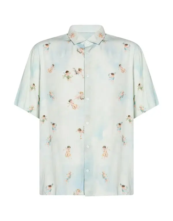 FAMILY FIRST Shirt Sky Size Viscose