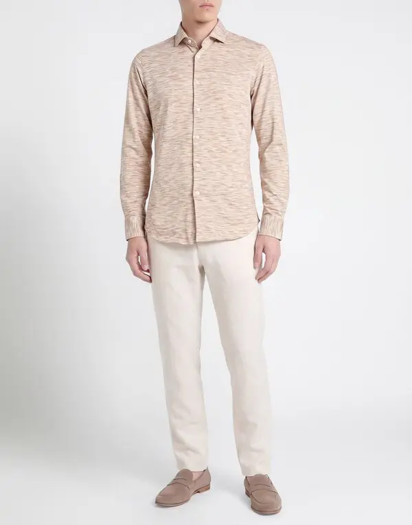 XACUS Shirt Sand Size Cotton